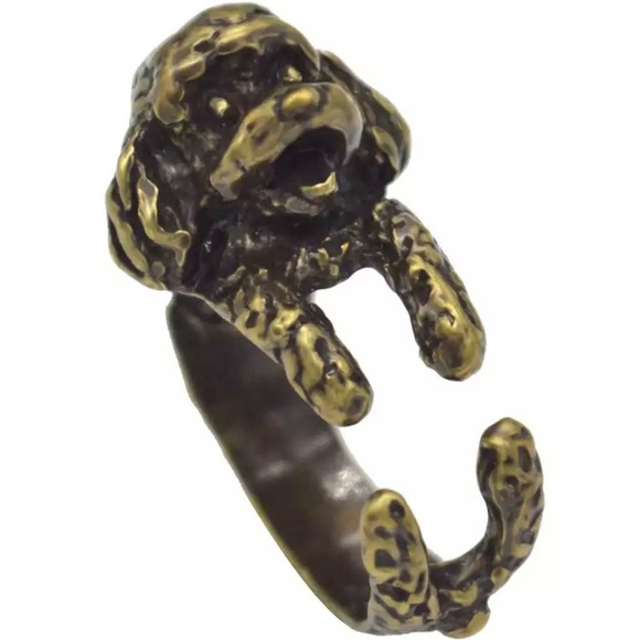 Jewelry | Goldendoodle Poodle Ring Adjustable | Poshmark